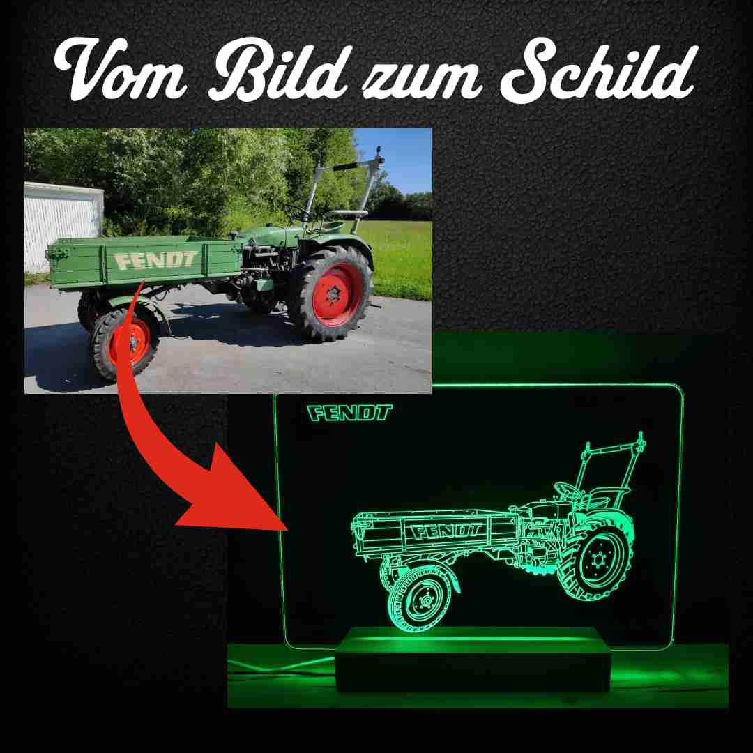 schilderscheune.de - LED Schild Einzelanfertigung von 30 x 20 cm bis 45 ...