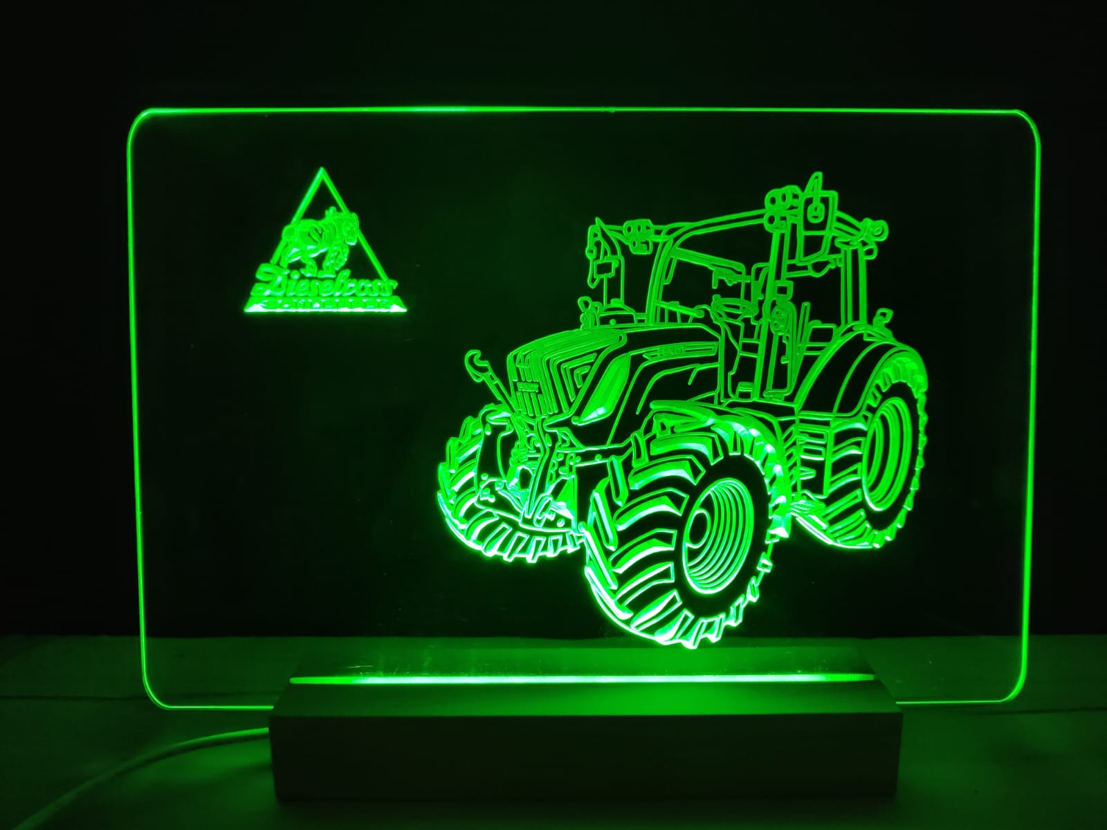 schilderscheune.de - Fendt 313 Vario LED Schild Traktor Schlepper